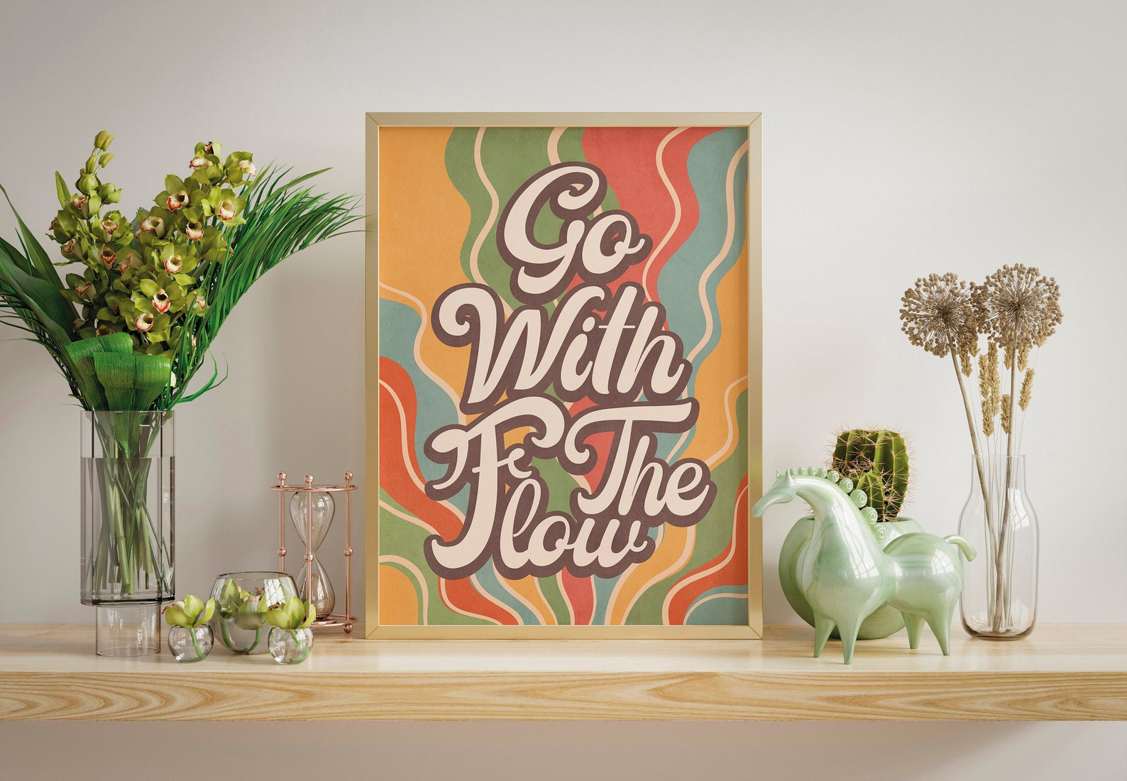 Motivational Quotes Wall Art Printable, Digital Poster Download Go With ...