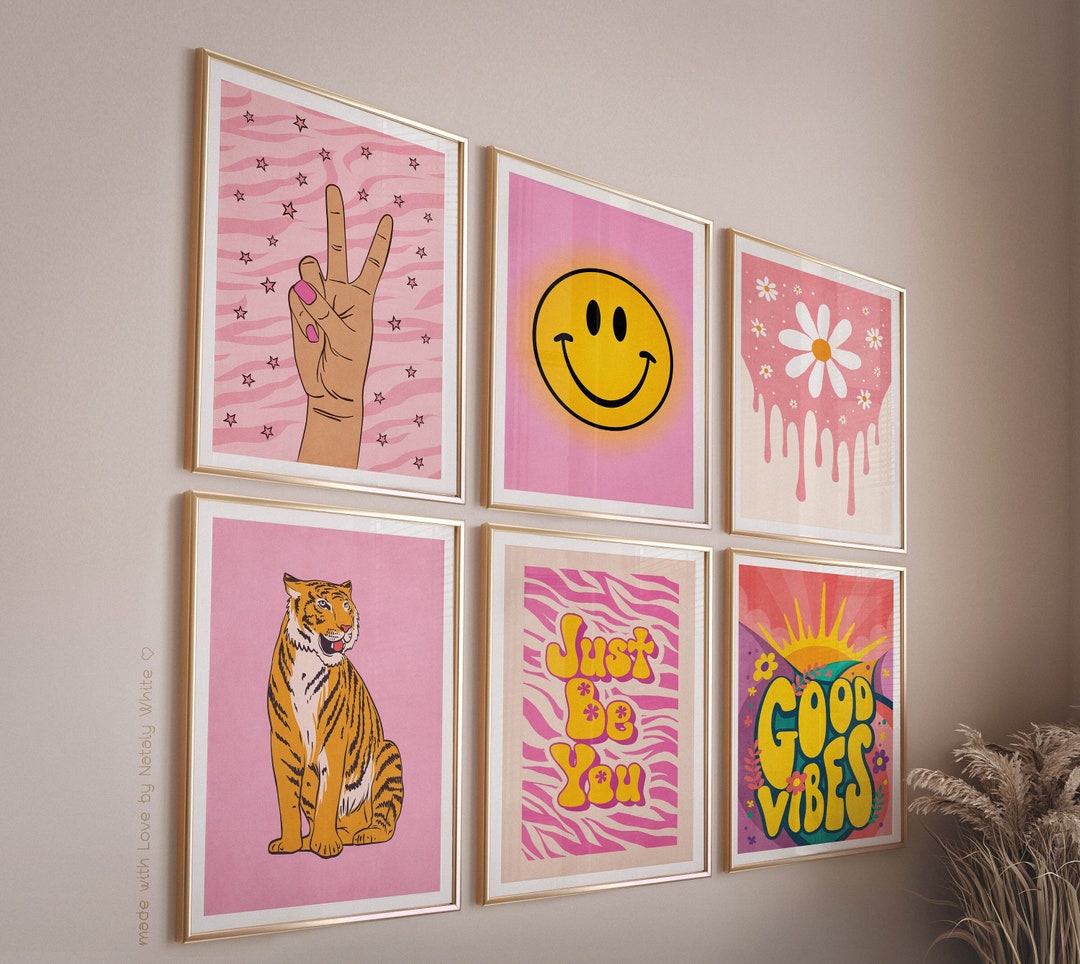 Cute Room Decor Aesthetic Minimalist Wall Art Printable Poster ...