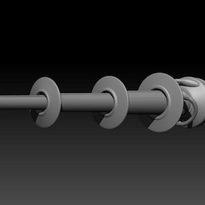 Valorant Gravitational Uranium Neuroblaster Baton .stl | 3D Model | 3D ...