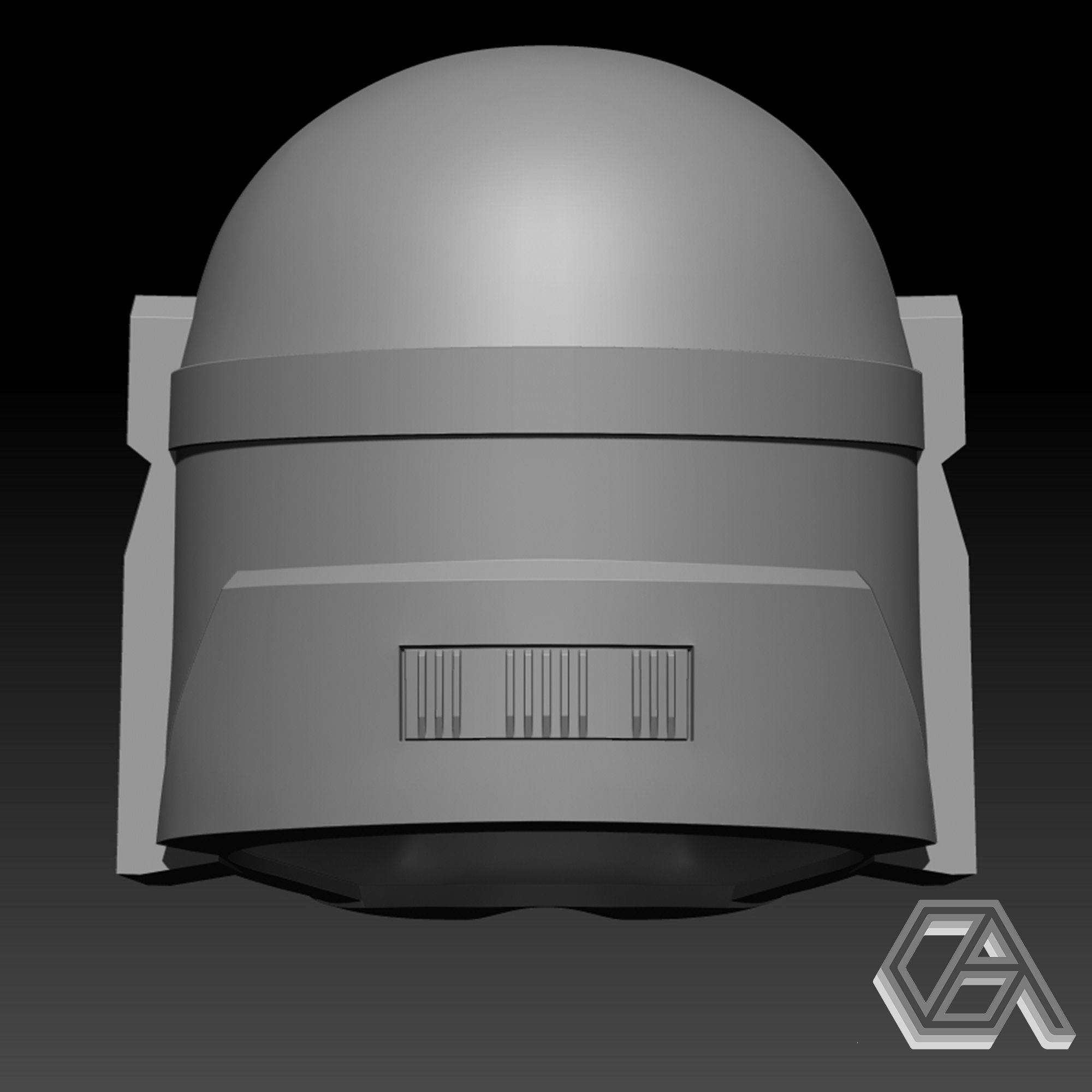Star Wars Beskar Trooper Helmet 3D Model (.stl) - Etsy Australia
