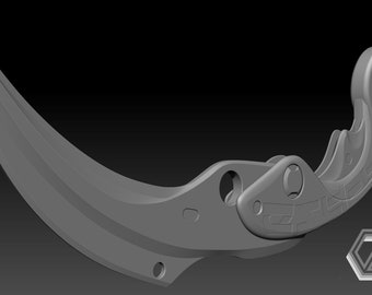 Valorant Champion Karambit .stl | 3D Model | 3D Print | Printable - Etsy
