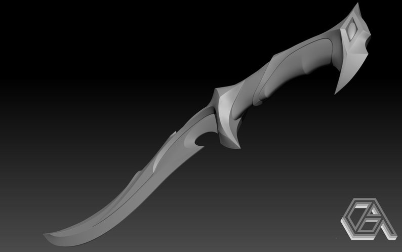 Valorant Forsaken Ritual Blade .stl | 3D Model | 3D Print | Printable ...