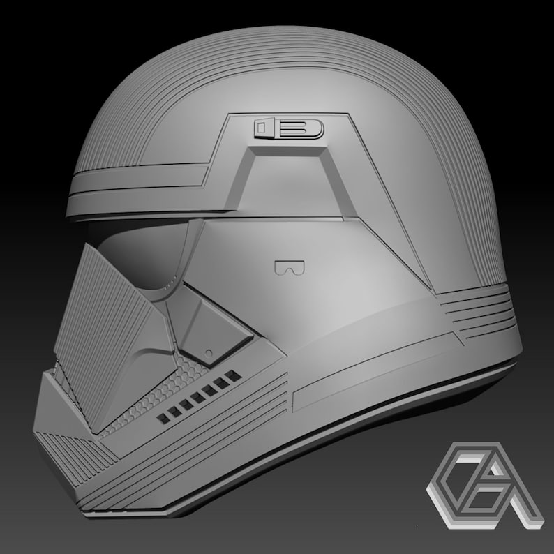 Star Wars Sith Trooper Helmet 3D Print Model (.stl) - Etsy
