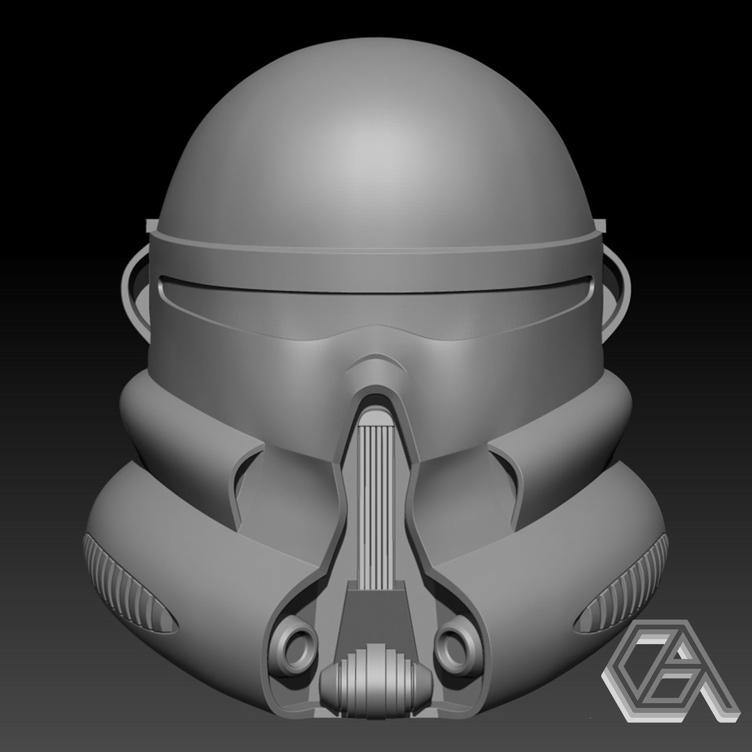 Star Wars Purge Trooper Helmet 3D Model (.stl) - Etsy