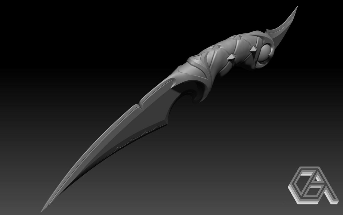 Valorant Ruin Dagger .stl 3D Model 3D Print Printable - Etsy Finland