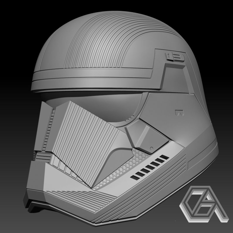 Star Wars Sith Trooper Helmet 3D Print Model (.stl) - Etsy