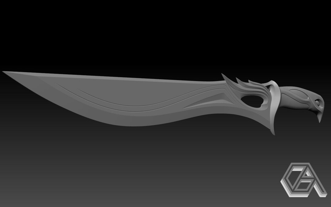 Valorant Sovereign Sword .stl | 3D Model | 3D Print | Printable - Etsy