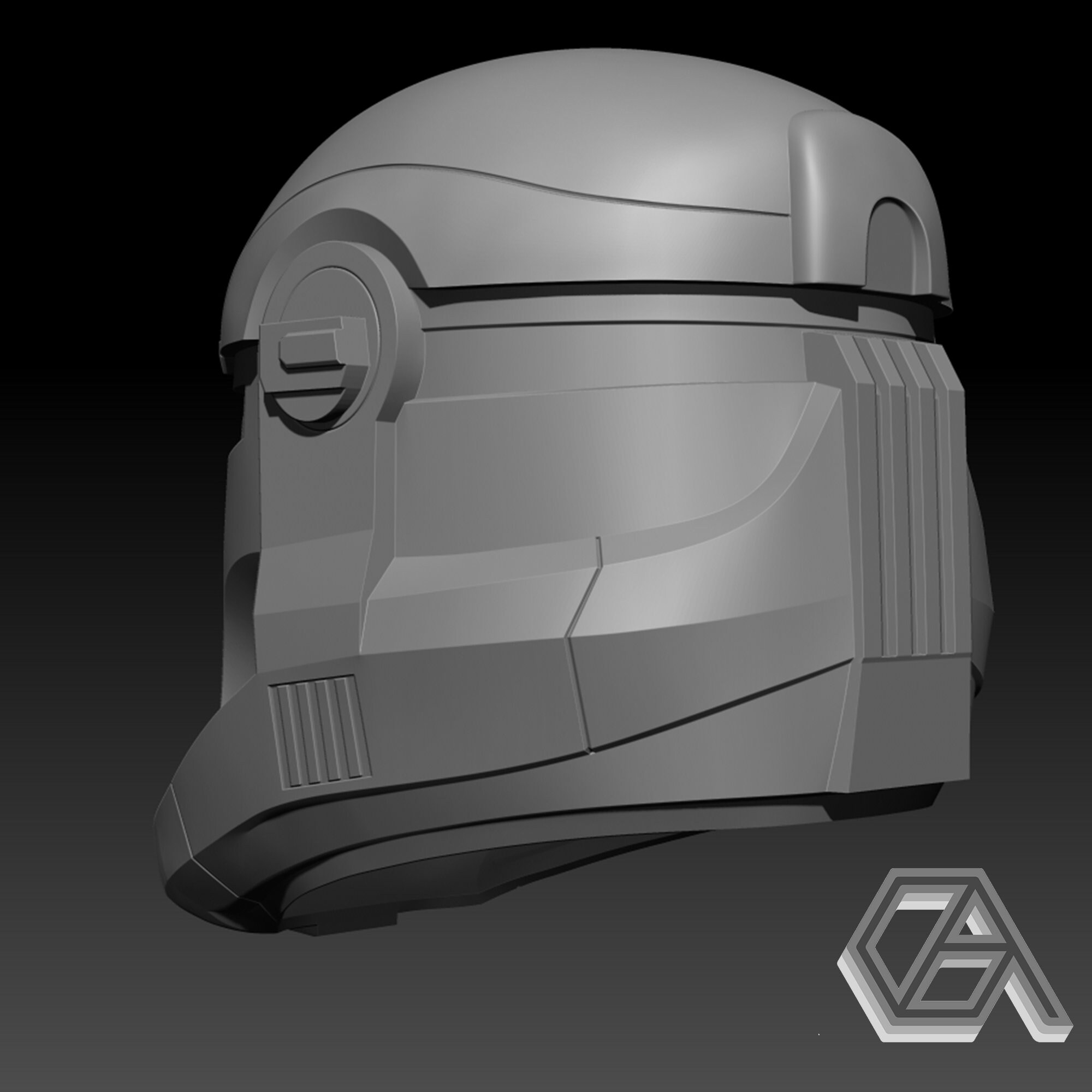 Star Wars Republic Commando Trooper Helmet 3D Model (.stl) - Etsy