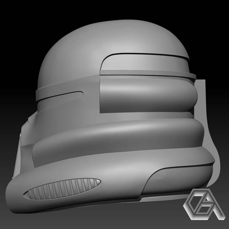 Star Wars Purge Trooper Helmet 3D Model (.stl) - Etsy