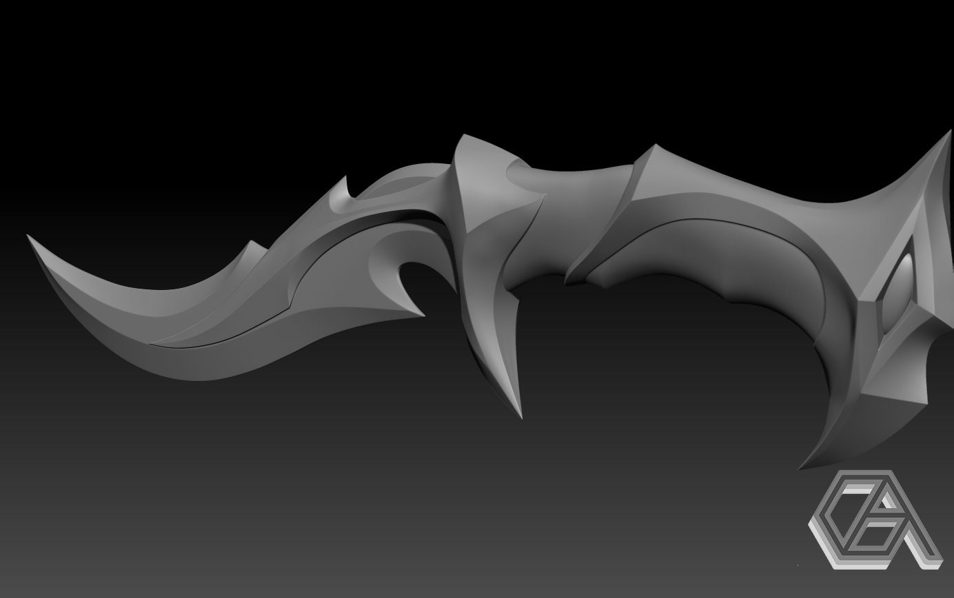Valorant Forsaken Ritual Blade .stl | 3D Model | 3D Print | Printable ...