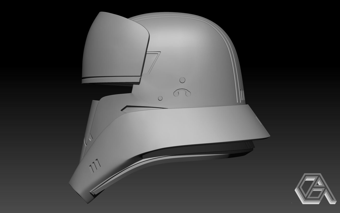 Star Wars Tank Trooper Helmet Stl 3D Model 3D Print - Etsy