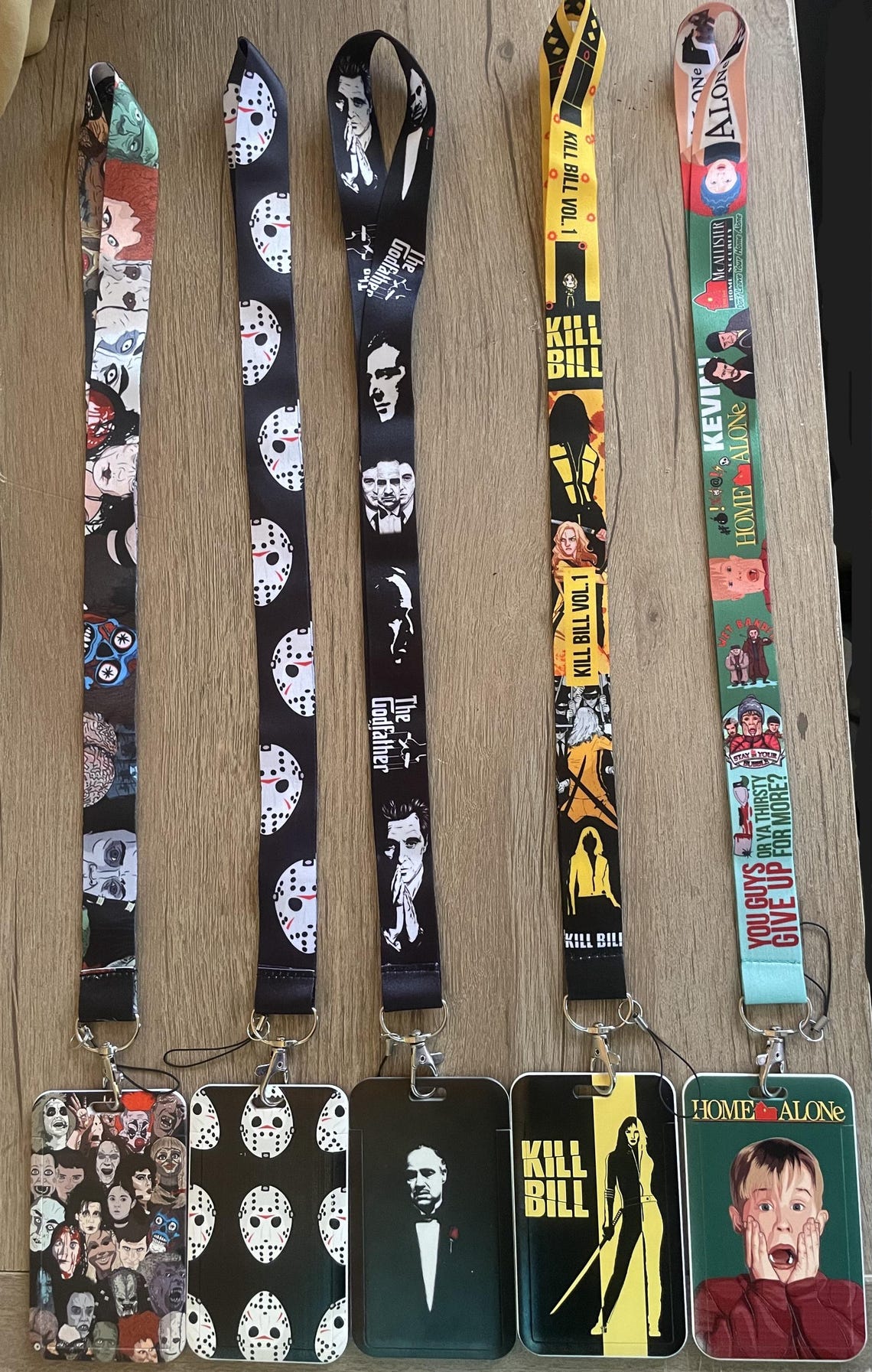 Lanyard With Badges/90s/halloween/badge Holder/ Horror/ Home Alone ...