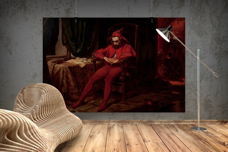 Jan Matejko Stanczyk. Digital Art Print Digital Painting - Etsy