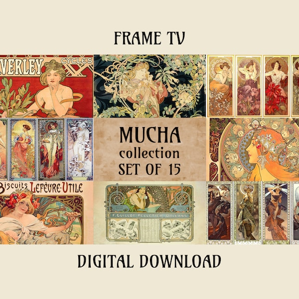 Alphonse Mucha - Etsy