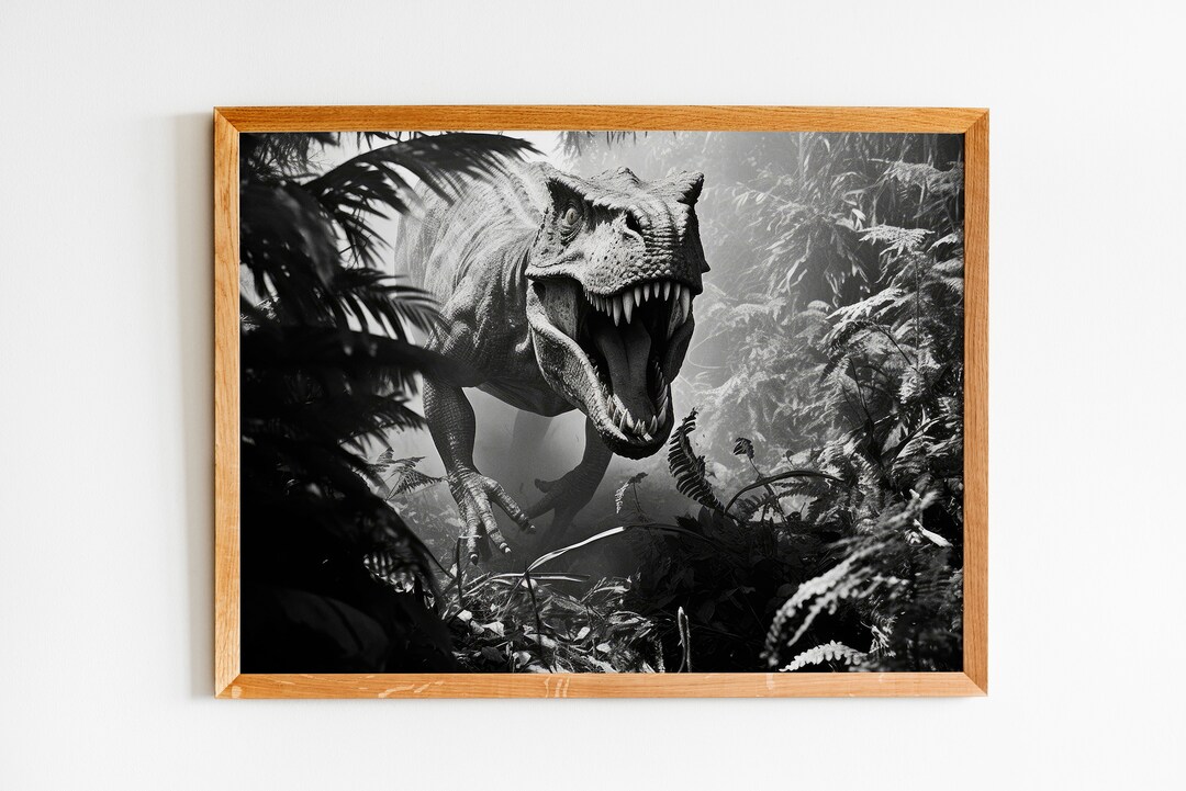 Tyrannosaurus Rex Printable Art T-rex Art T-rex Illustration - Etsy