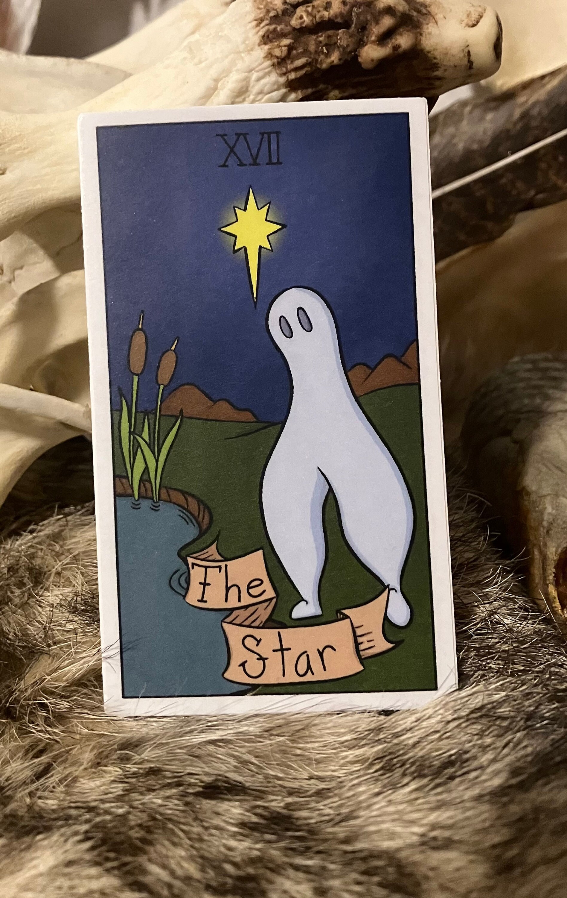 Cryptid Tarot Cards Stickers-empress Hermit Star Tower - Etsy