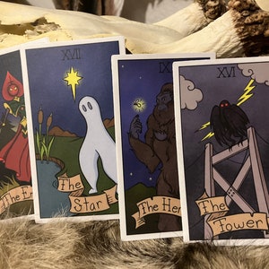 Cryptid Tarot - Etsy