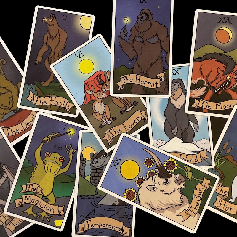 Cryptid Tarot - Etsy
