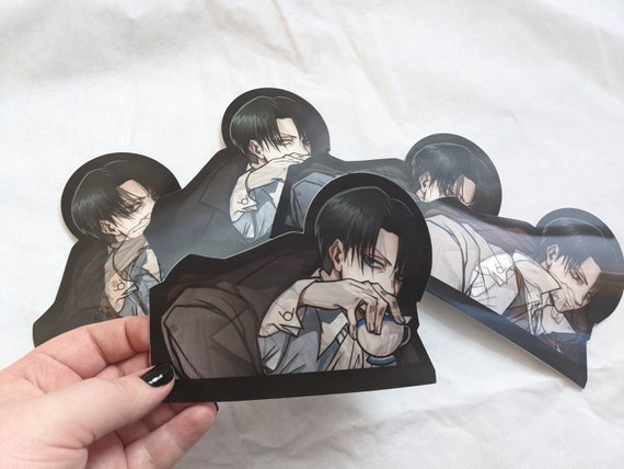 Attack On Titan Anime Car Laptop Decal 3D Stickers Eren Yeager Motion ...