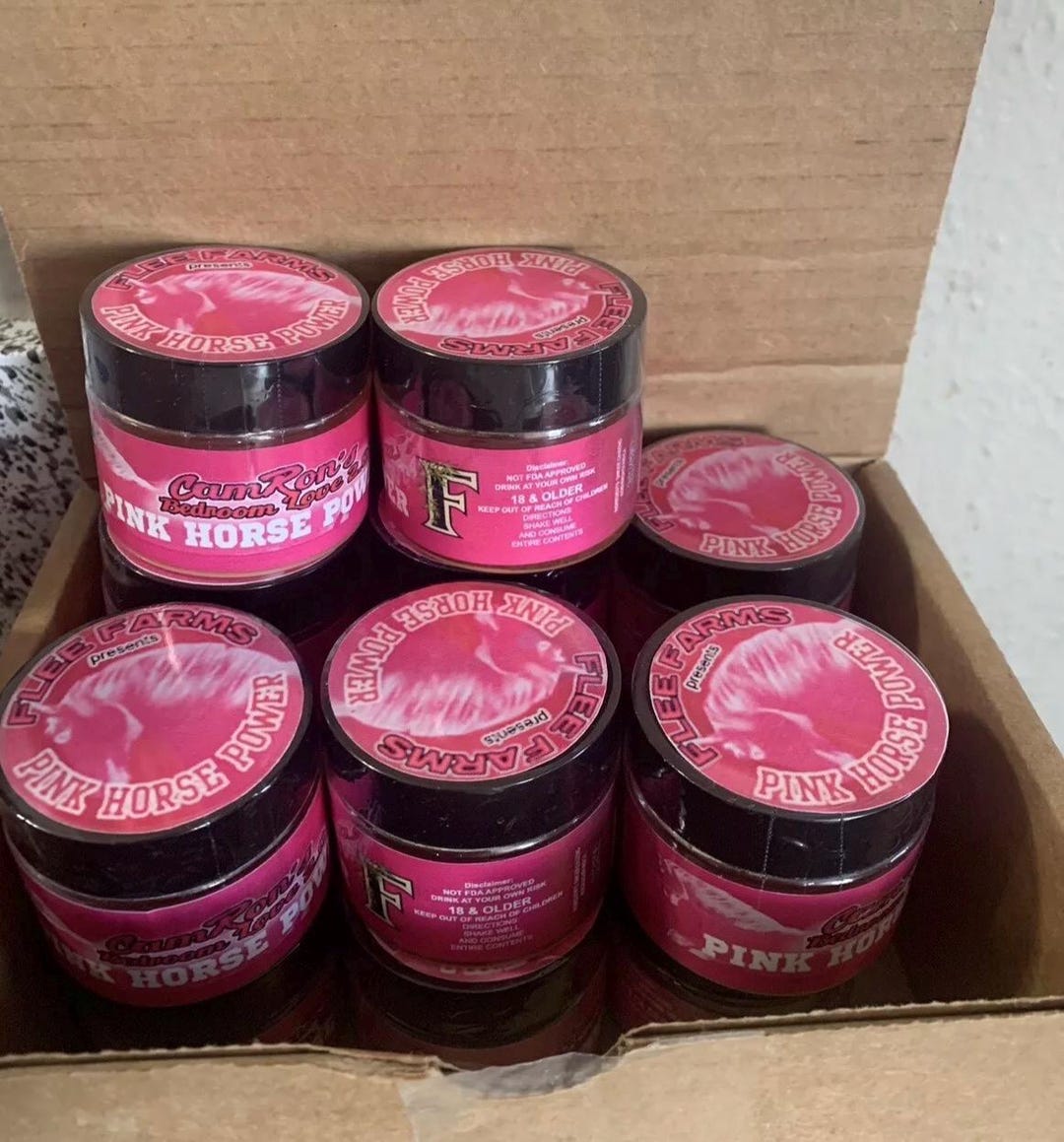 12 Pack Pink Horse Power - Etsy