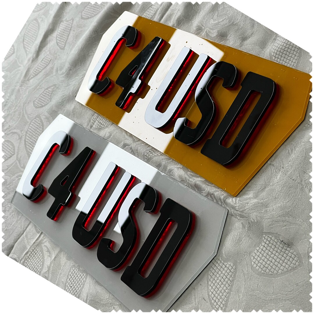 4D Red Neons With a Choice of 4D Black Tops or 3D Glitter or Black or ...