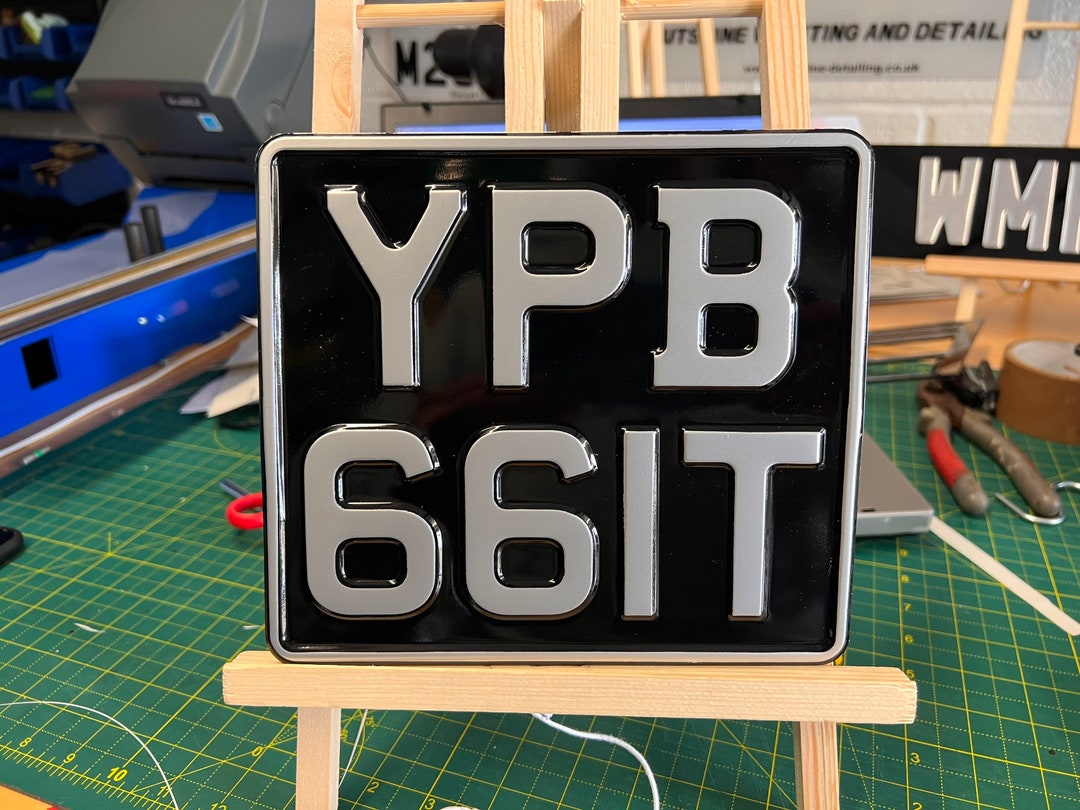 Classic Motorbike Number Plates - Etsy UK