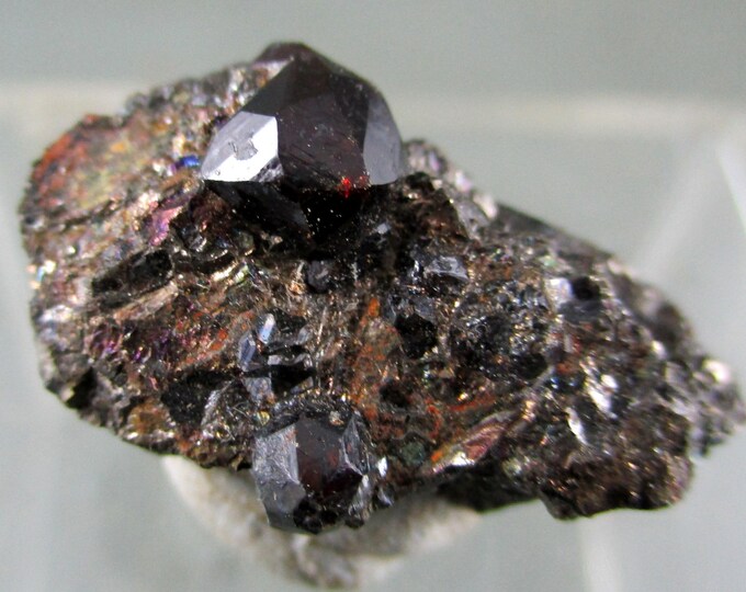 Spessartine on Sulphide Matrix. - Etsy