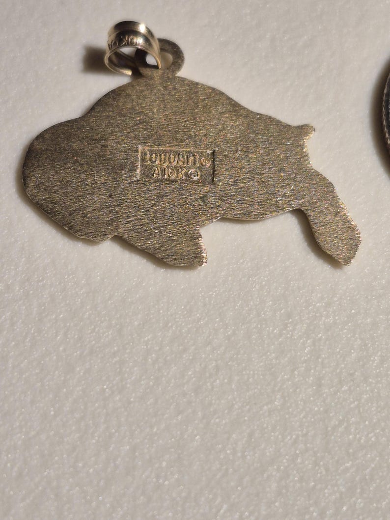Vintage 10k Gold CU Buffs Pendant: University of Colorado Mascot - Etsy