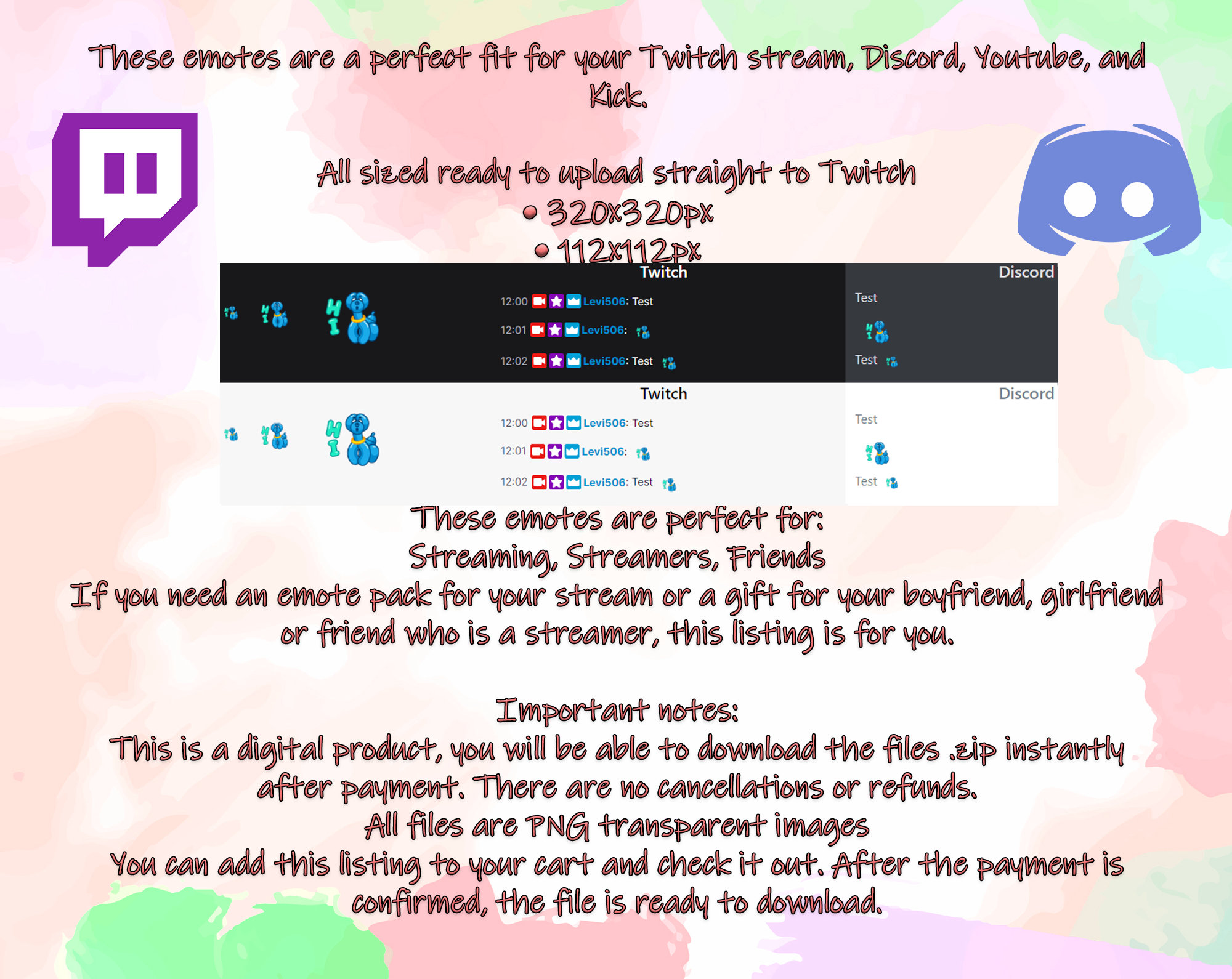 2 Twitch Dog Animated Sub Fap Emote/blue Air Balloon Drool Puppy 18 ...