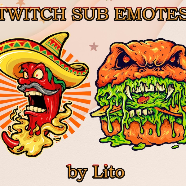 Twitch Mexican Emotes - Etsy