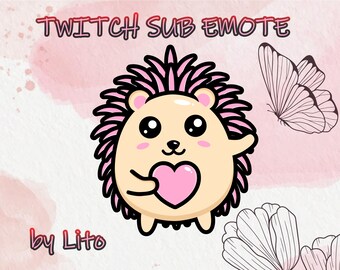 Twitch Sweet Lollipop Emote/ Subscriber Winter New Year / Sub - Etsy