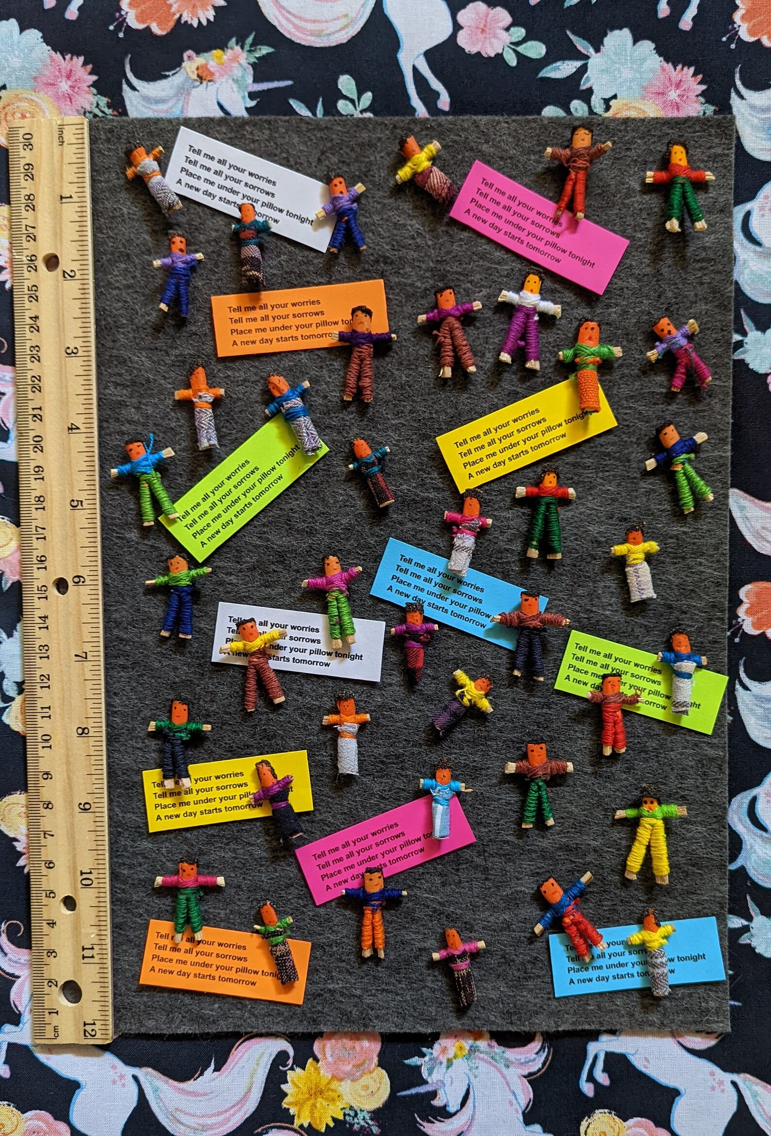 Mini Worry Dolls Guatemalan Worry Dolls - Etsy