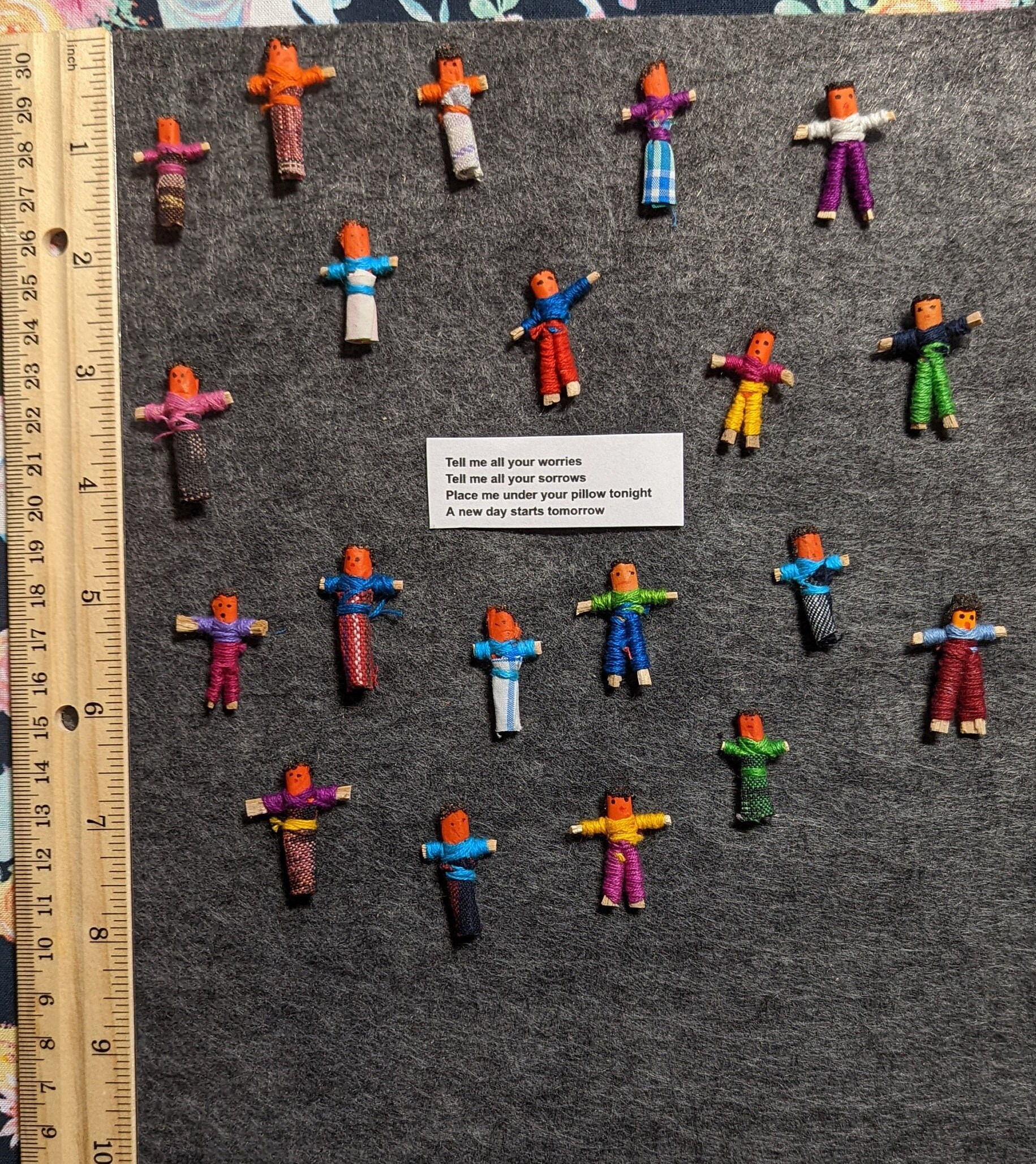 Mini Worry Dolls Guatemalan Worry Dolls - Etsy