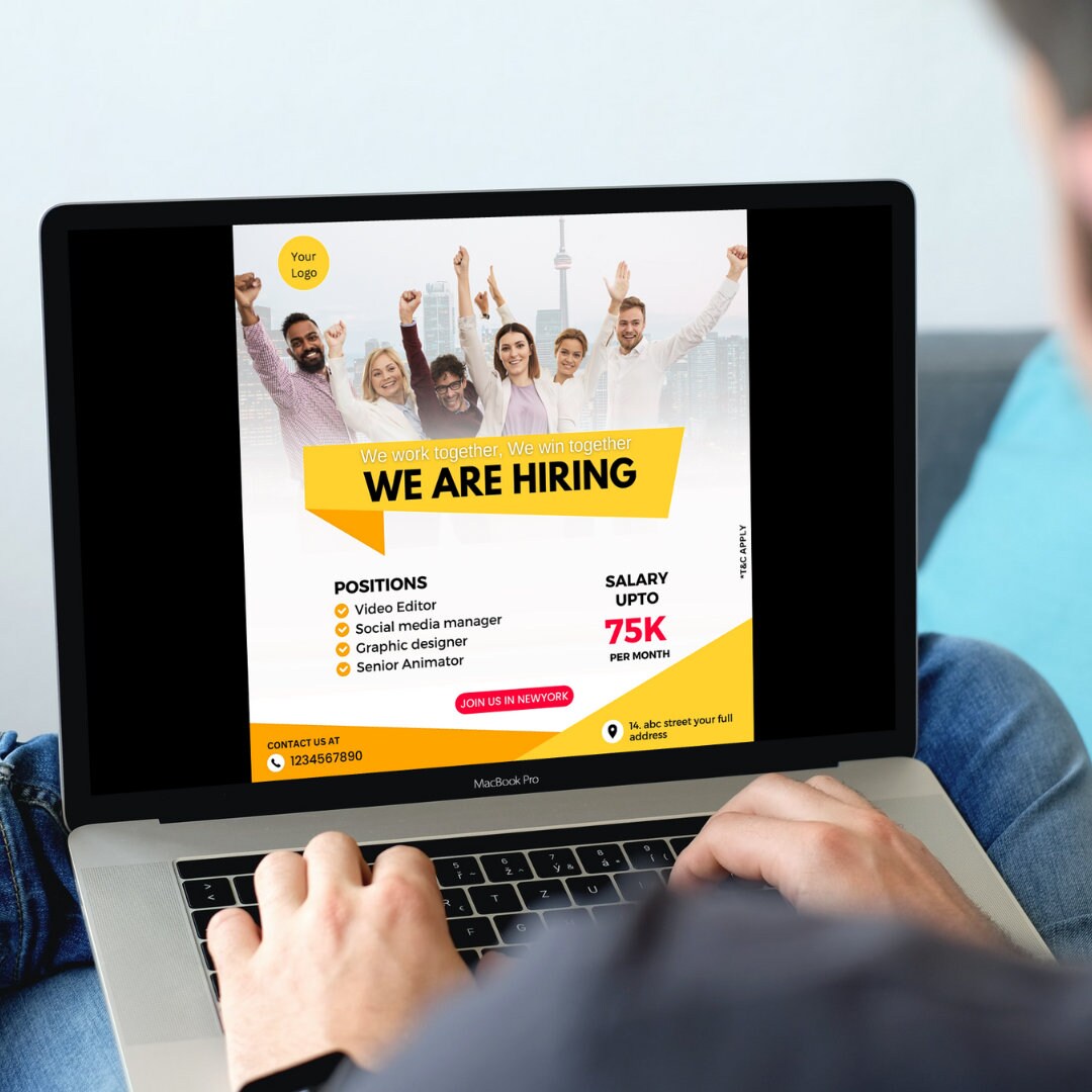 We Are HIRING Flyer, We Are Hiring, Vacancies Available, Now Hiring ...