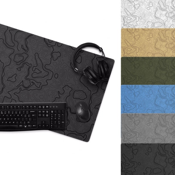 Topographic Mouse Pad - Etsy