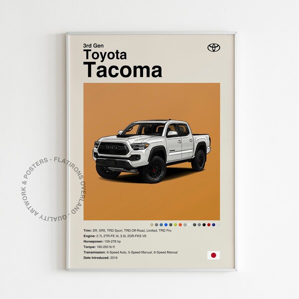 3rd Gen 4runner Poster - Etsy