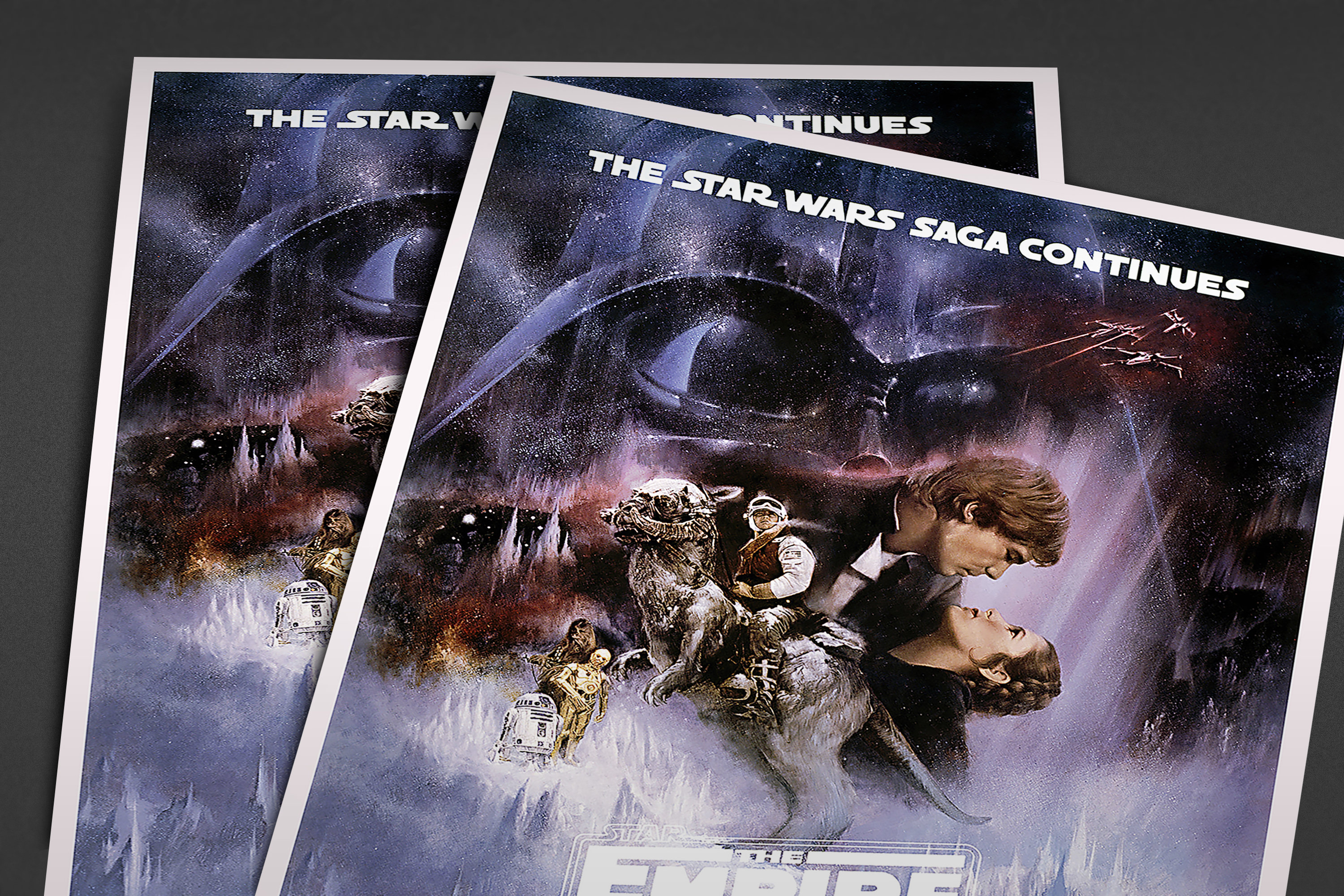 Star Wars Poster Star Wars Trilogy Poster Original Inspired - Etsy