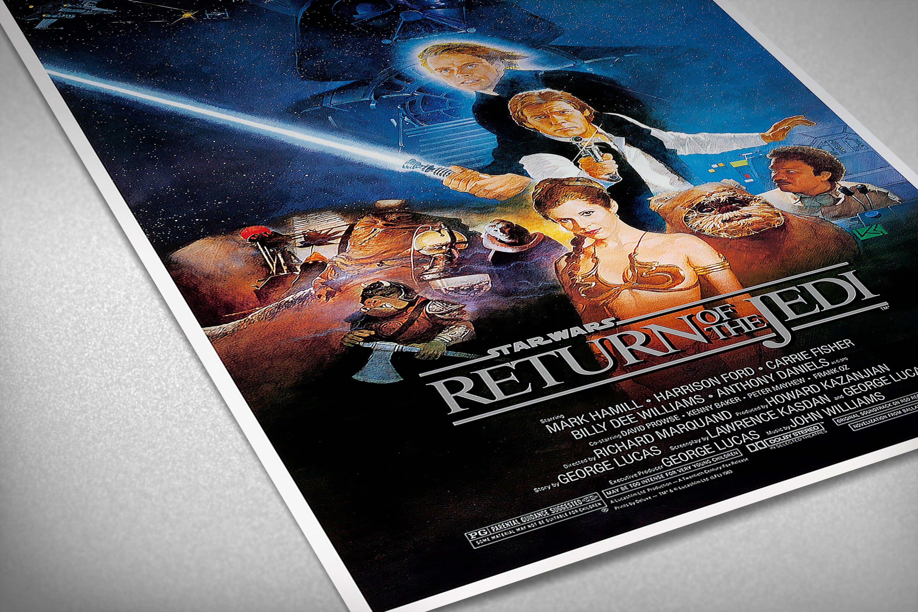 Star Wars Poster, Star Wars Trilogy Poster, Original Inspired Movie ...