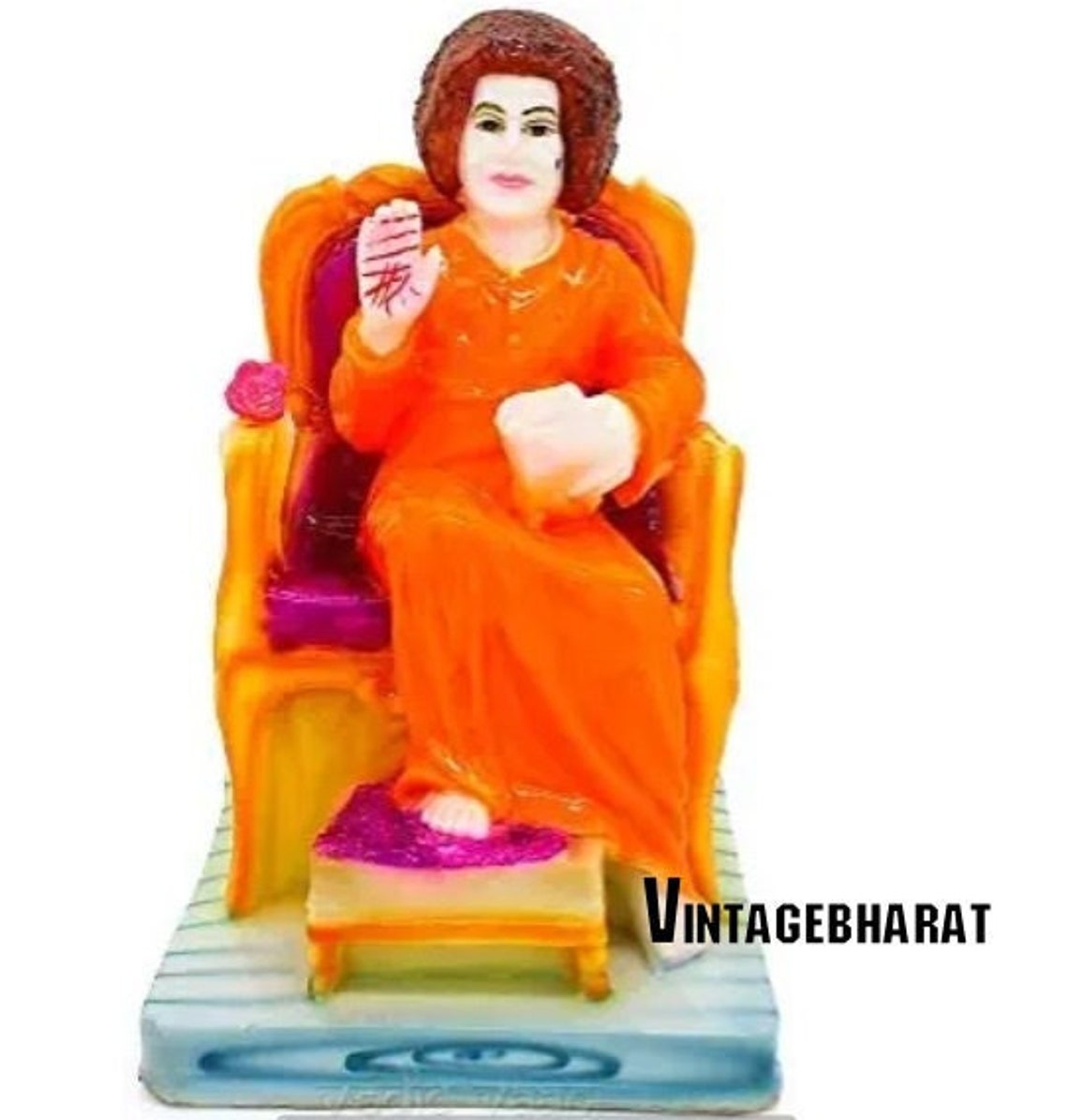 Spiritual Leader Shree Sathya Sai Baba Blessing Mode Hand | Etsy