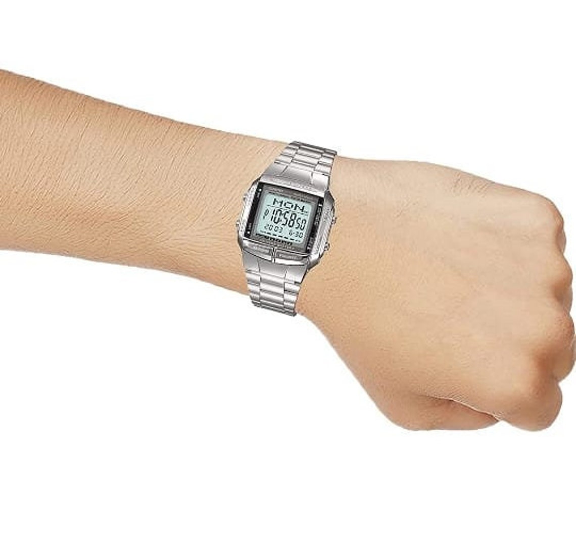 Casio Vintage Series Digital Grey Dial Men's Watch, Vintage Wrist Watch ...