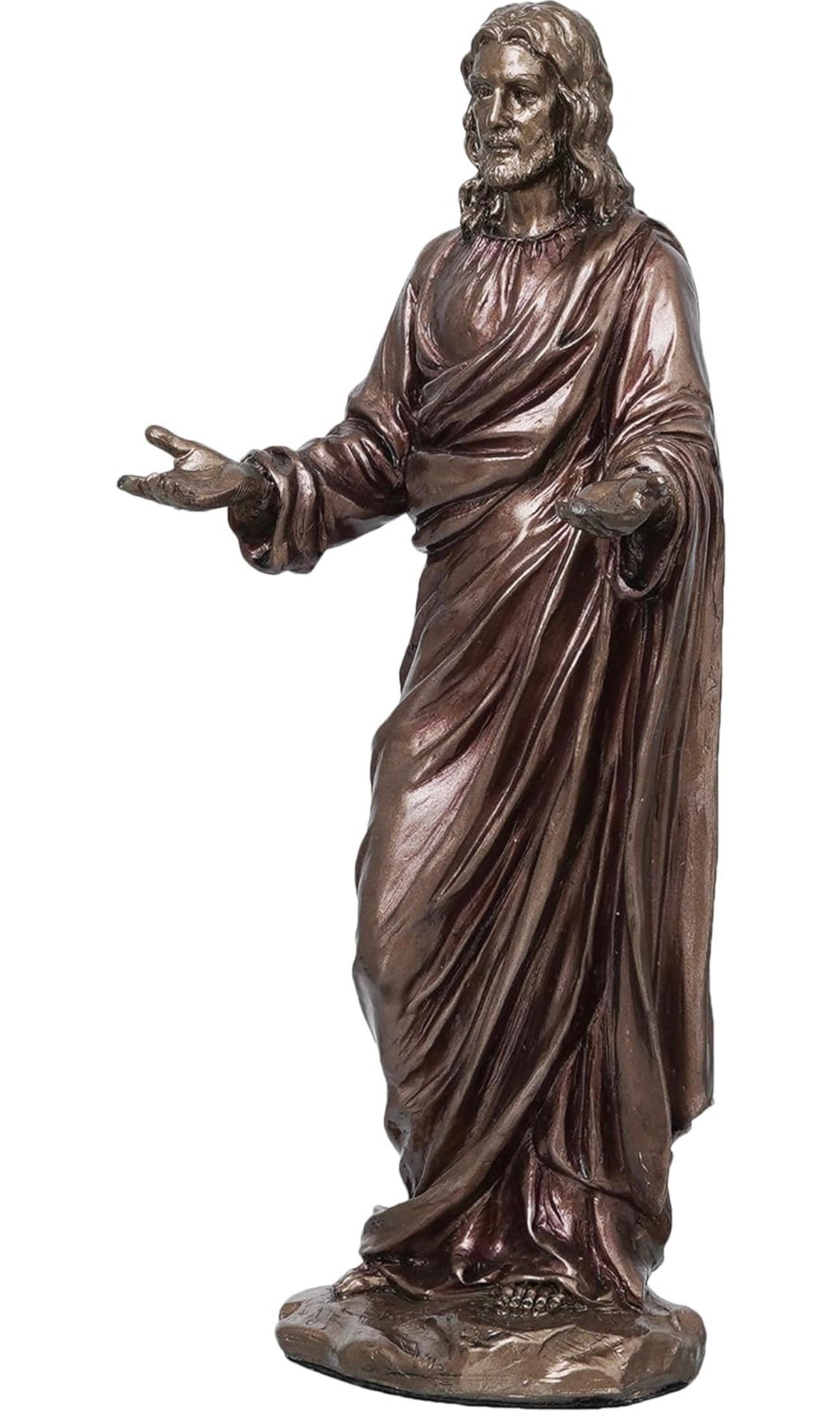 Bronze Standing Jesus Christ Idol With Open Arms. - Etsy