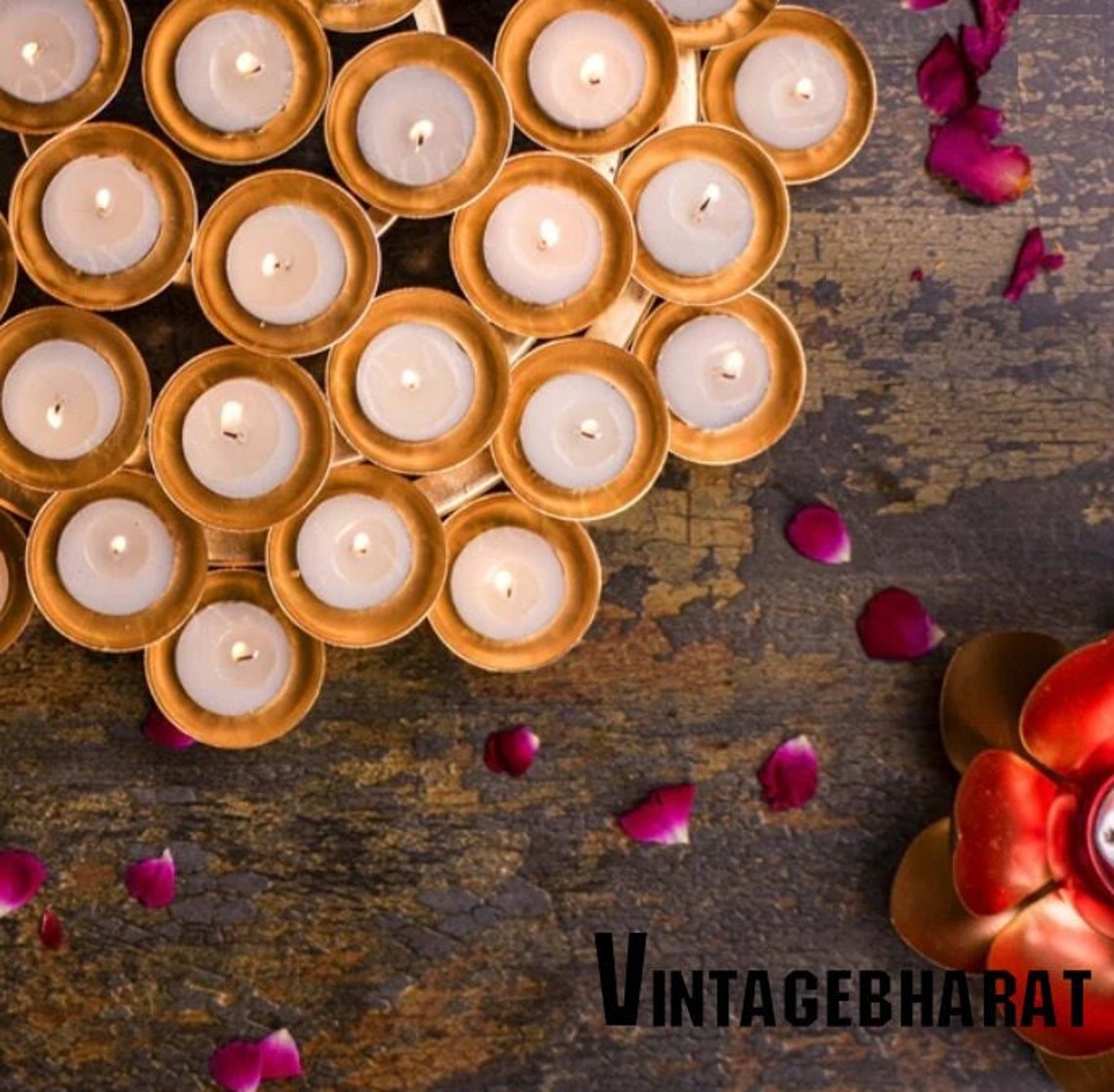 Five Layered Amazing Diyas, Antique Deepam Set for Home Decor, Unique ...