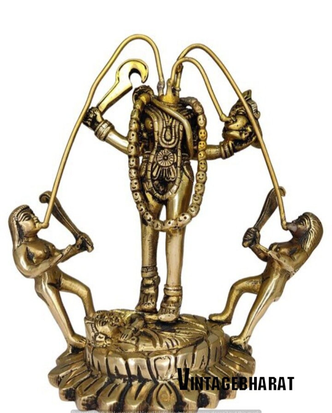 Goddess Chinnamasta Statue/mata Chinnamasta Idol/chosath Jogni/brahmi ...