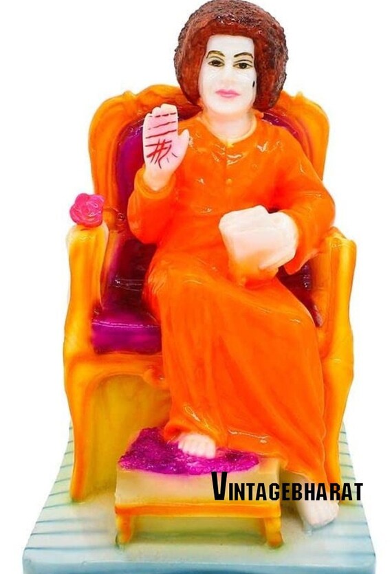 Spiritual Leader Shree Sathya Sai Baba Blessing Mode Hand | Etsy