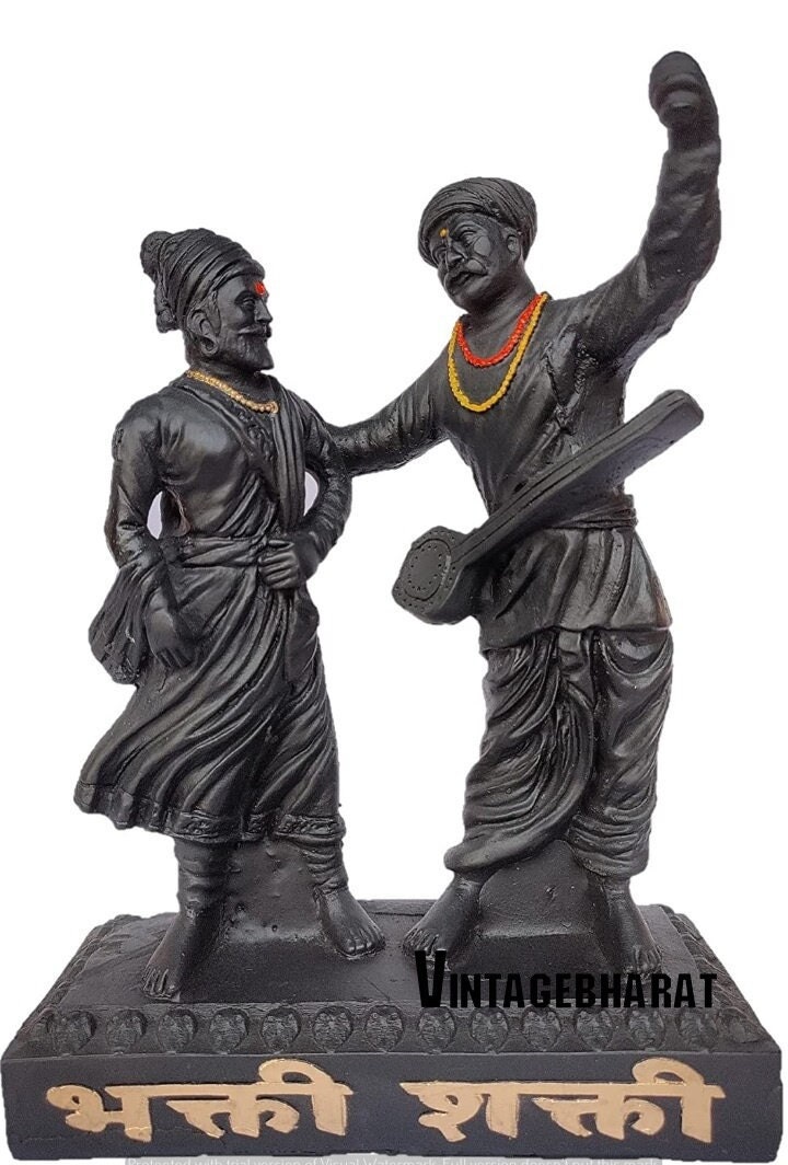 Chatrapati Shivaji Maharaj Murti With Sant Tukaram Maharaj Bhakti ...