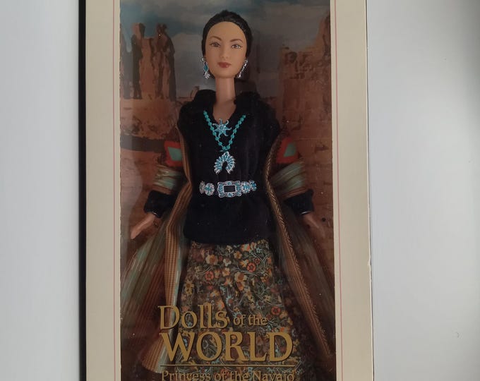 Barbie Princess of the Navajo- Dolls of the World NRFB 2004 - Etsy