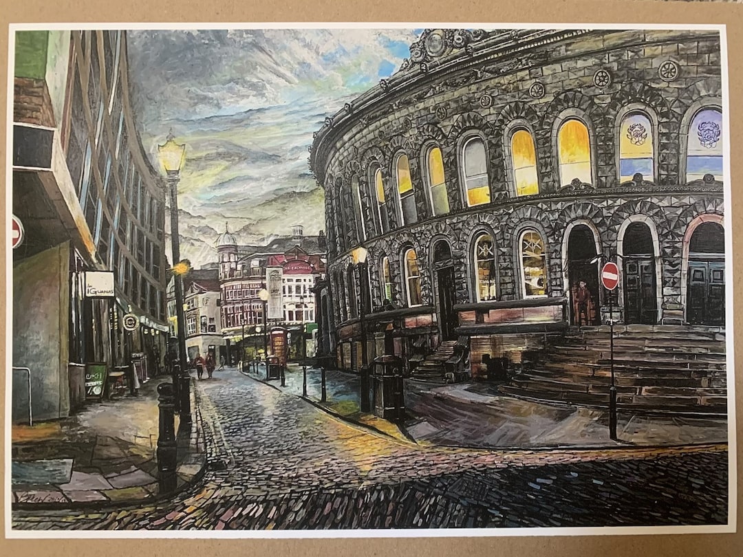 The Corn Exchange, Leeds, Acrylic Art Print - Etsy