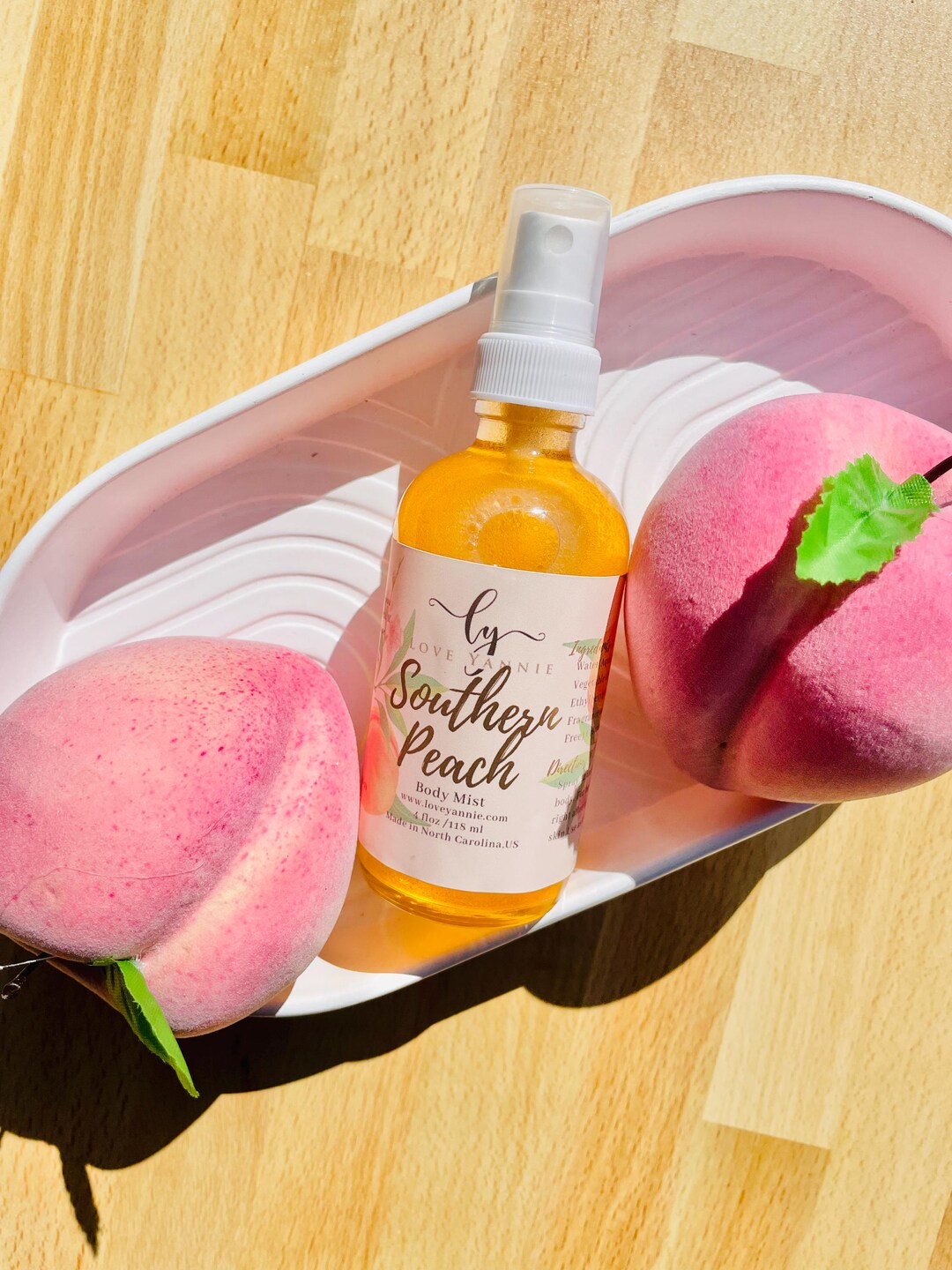 Georgia Peach Body Mist Vegan Body Care Self Care Gift for Women Body ...