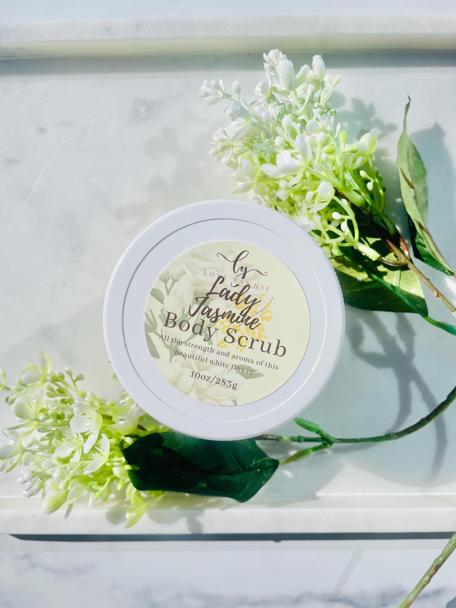 Lady Jasmine Shea Butter Body Scrub Sugar Body Scrub for Mom or Wife ...