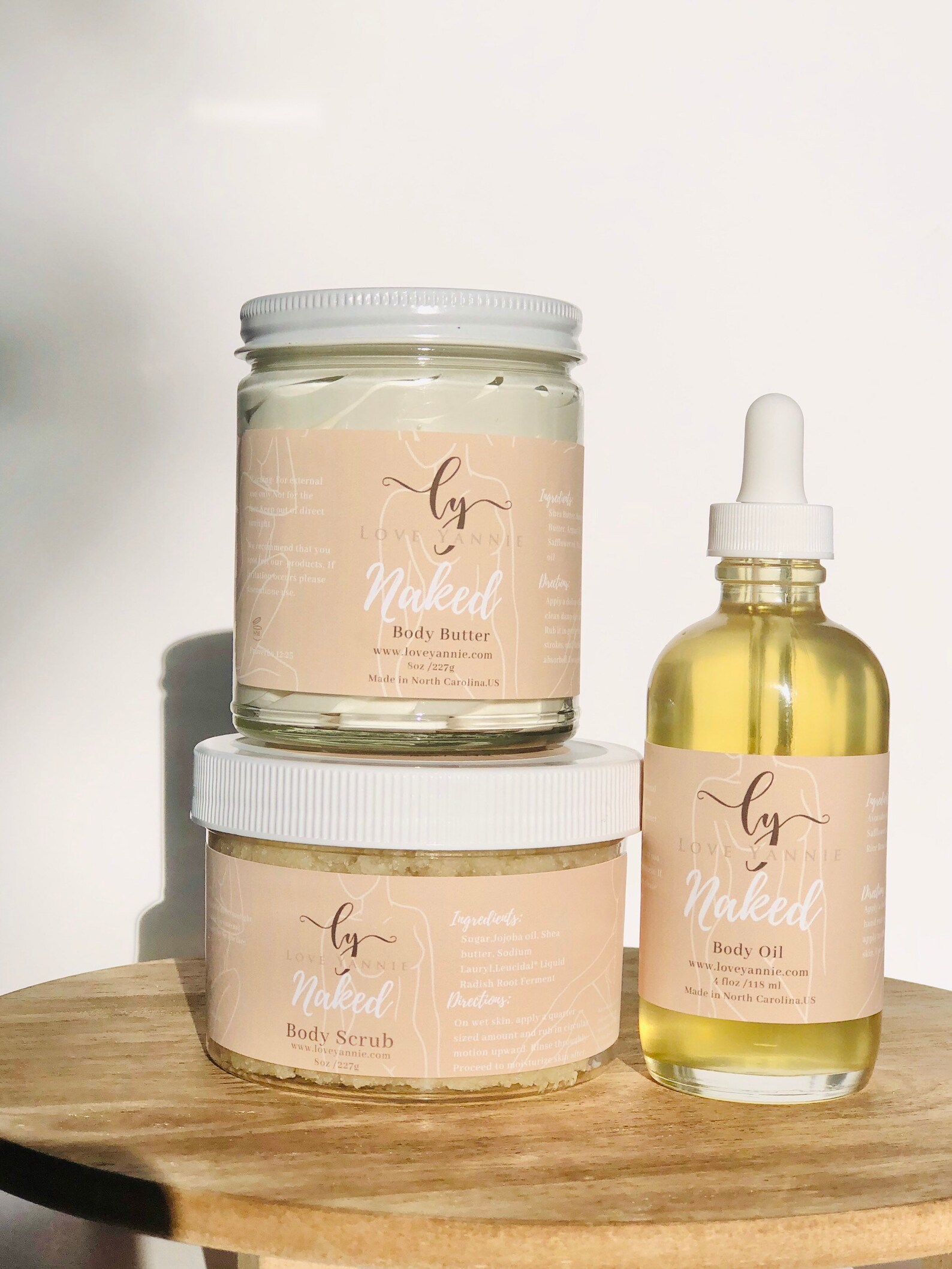 Unscented Body Bundle Vegan Body Care Self Care Gift for Women Body ...